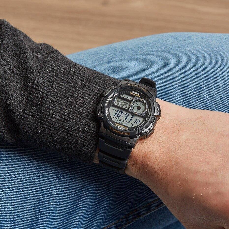 خرید ساعت اسپرت کاسیو مدل AE-1000W-1B با بهترین قیمت