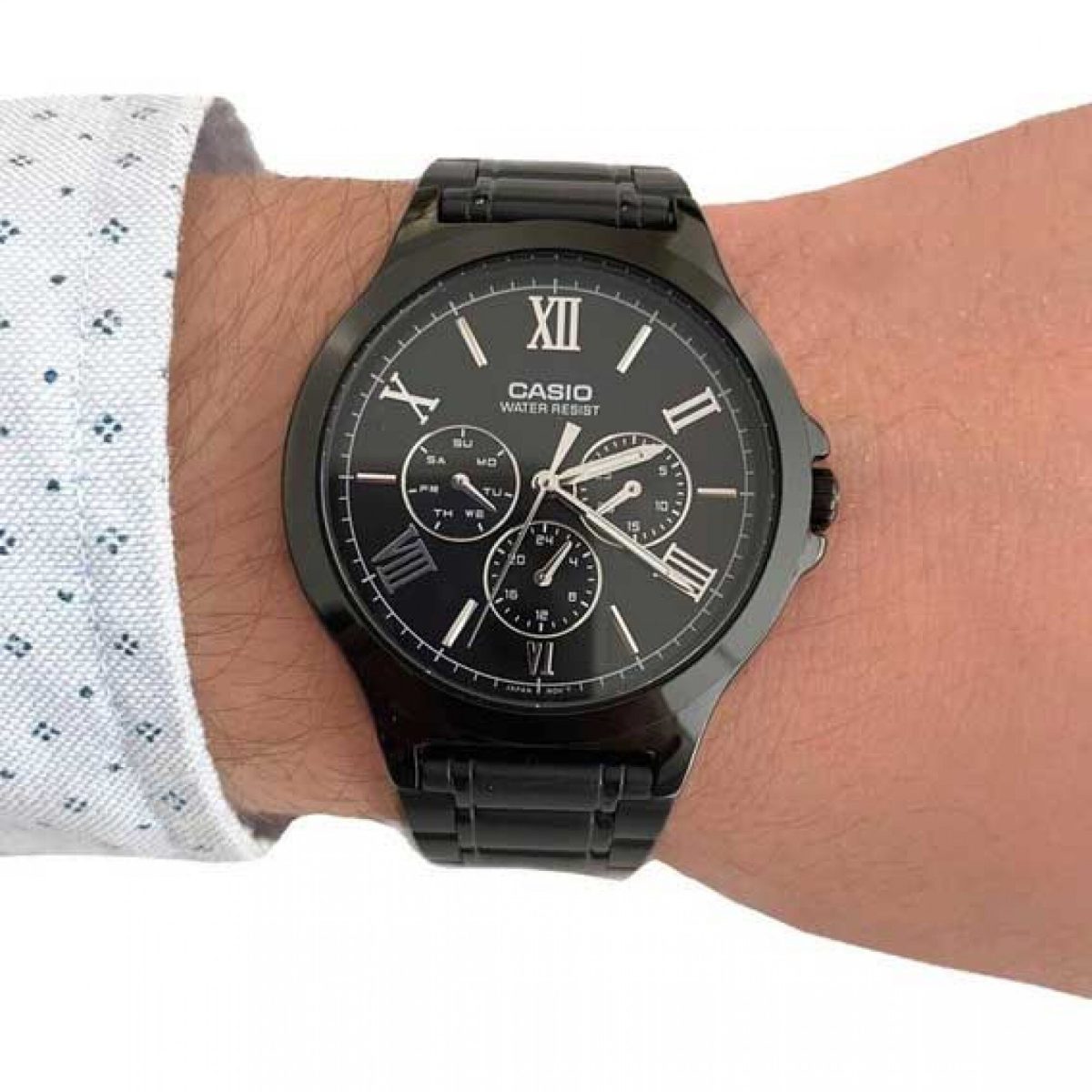 ساعت مچی مردانه کاسیو مدل CASIO MTP-V300B-1A - کاسیو تهران | نمایندگی فروش ساعت کاسیو