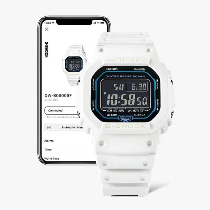 ساعت مچی اسپرت جی شاک کاسیو مدل G-SHOCK DW-B5600SF-7DR - کاسیو تهران ...