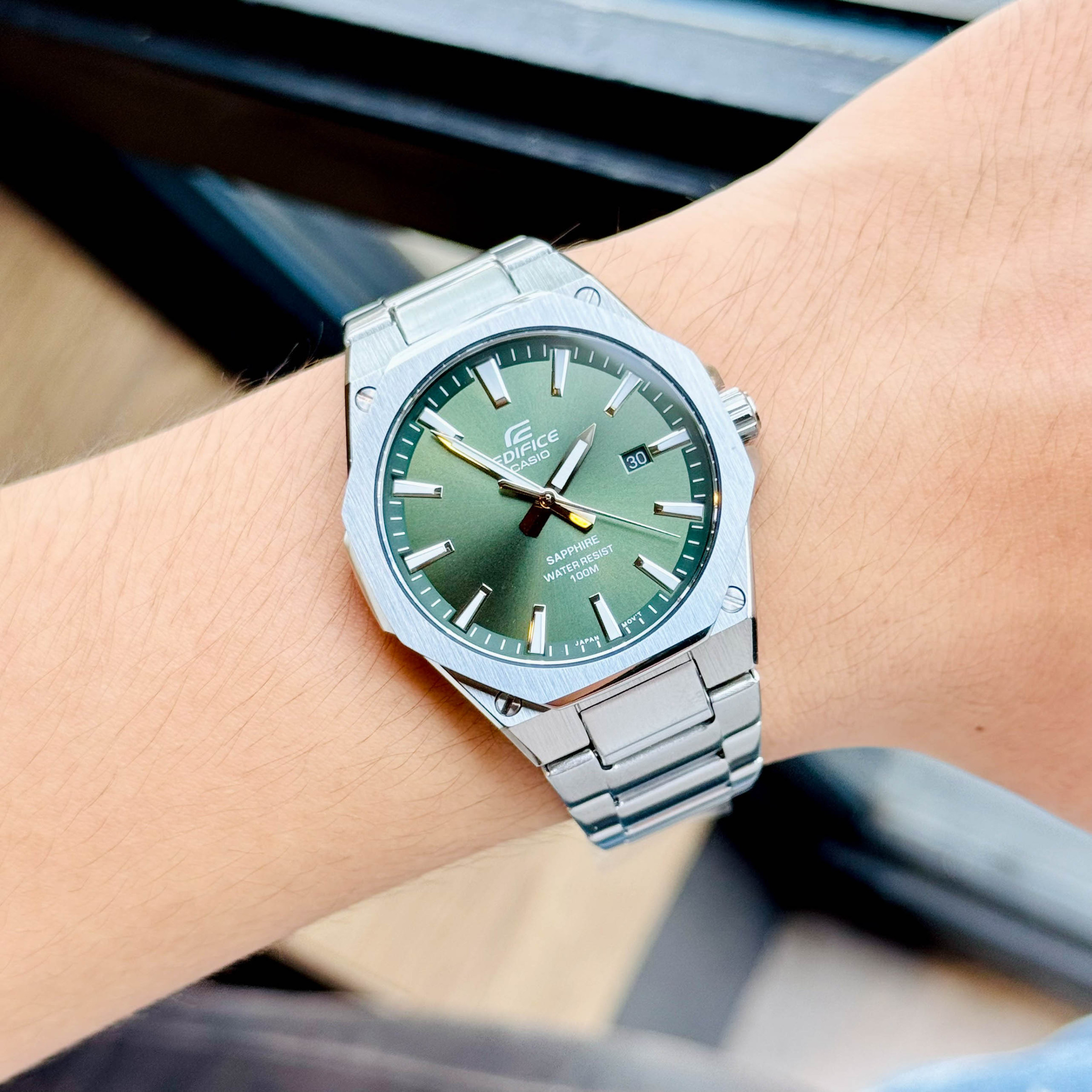 ساعت مچی مردانه ادیفایس کاسیو مدل EDIFICE EFR-S108D-3AVUDF - کاسیو تهران | نمایندگی فروش ساعت کاسیو